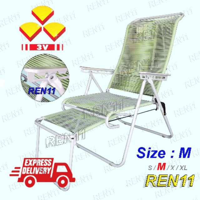 3V Lazy Chair PVC Round String Lazy Chair 22mm Metal Pipe LB704D (M ...