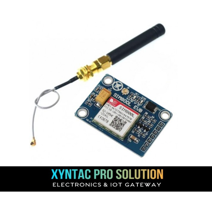SIM800L V2.0 5V Wireless GSM GPRS MODULE Quad-Band with Antenna ...