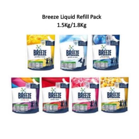 Breeze Liquid Refill Pack 1.5Kg | Shopee Malaysia