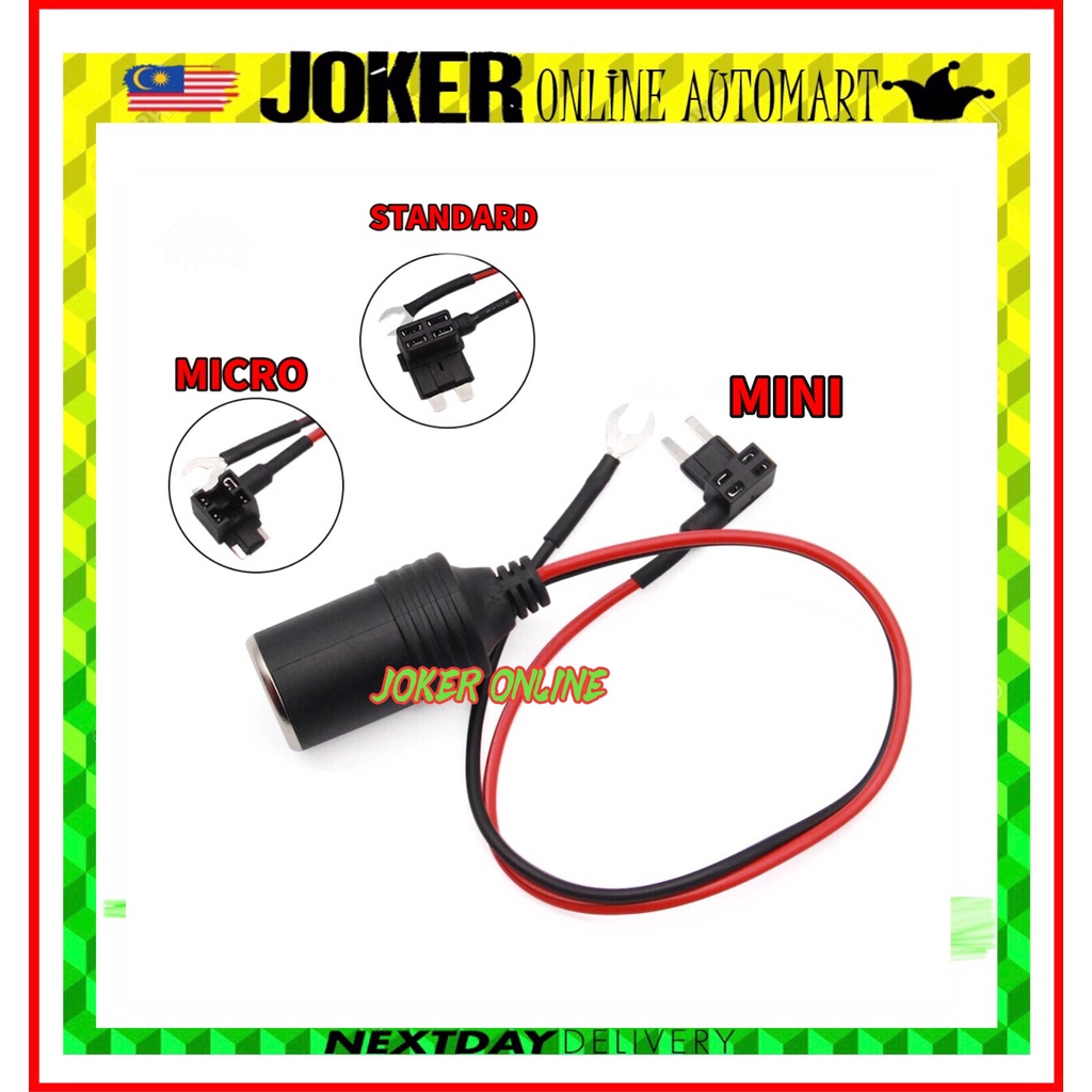 Socket Lighter Female 12V-24V Car Cigar Cigarette Lighter Socket Plug ...