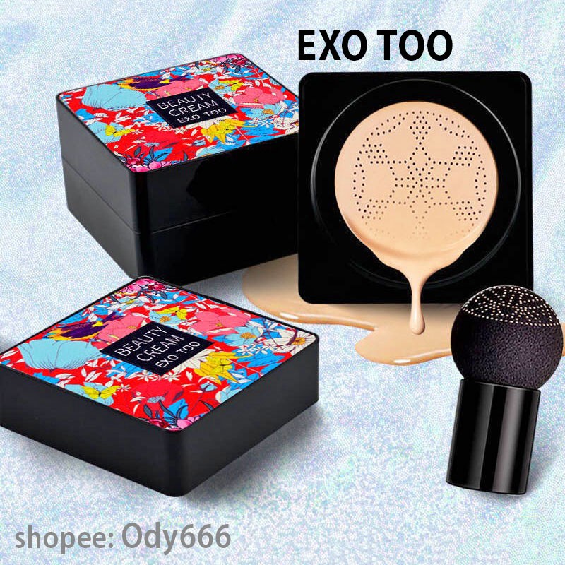 Ready Stock 🇲🇾 EXO TOO Mushroom Head Air Cushion BB Cream Waterproof CC Cream Foundation Sunisa ...