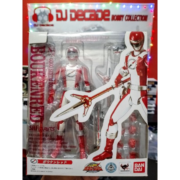 SHF GOGO SENTAI BOUKENGER BOUKENRED ACTION FIGURE WITH FREE GIFT ...