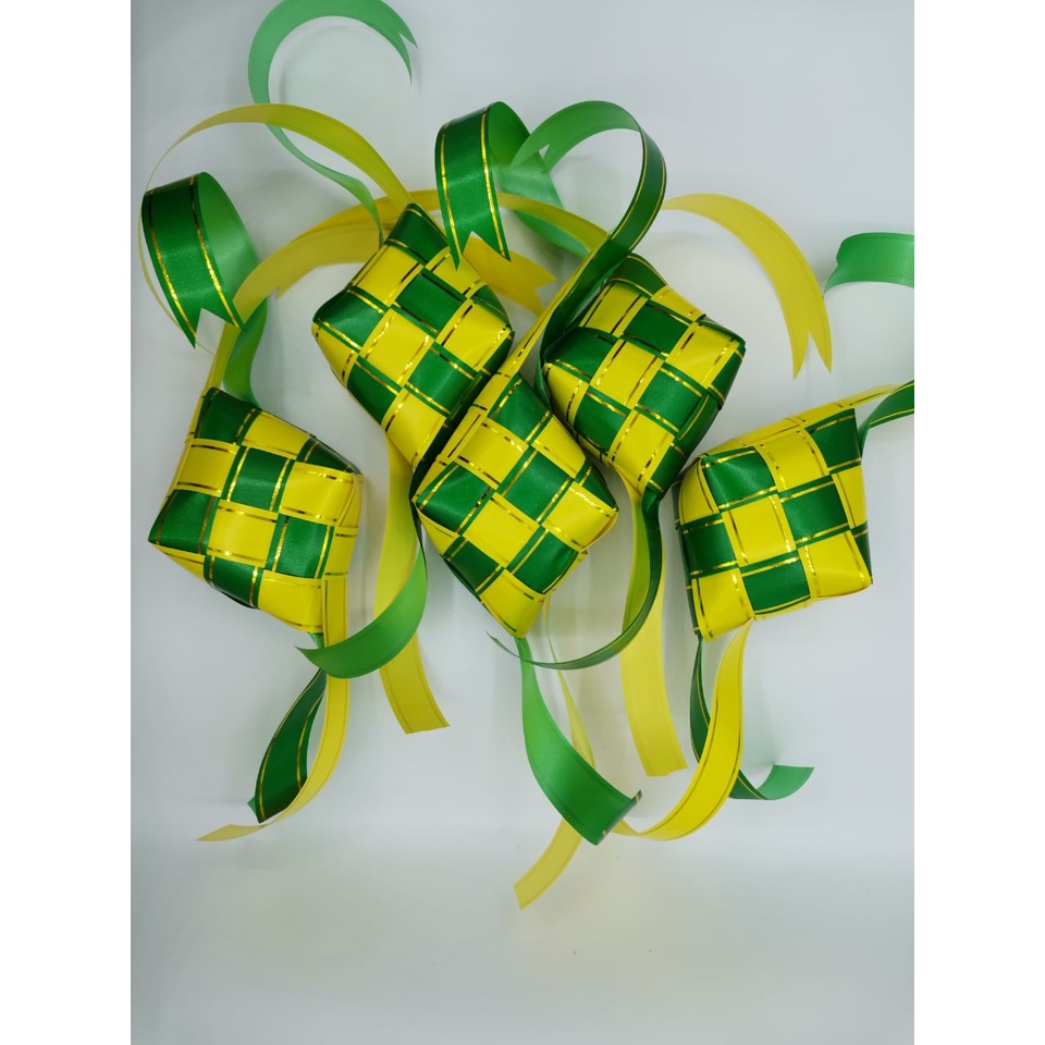 RAYA KETUPAT HIASAN / KETUPAT RIBEN / KETUPAT RIBBON / HOUSE DECORATE ...