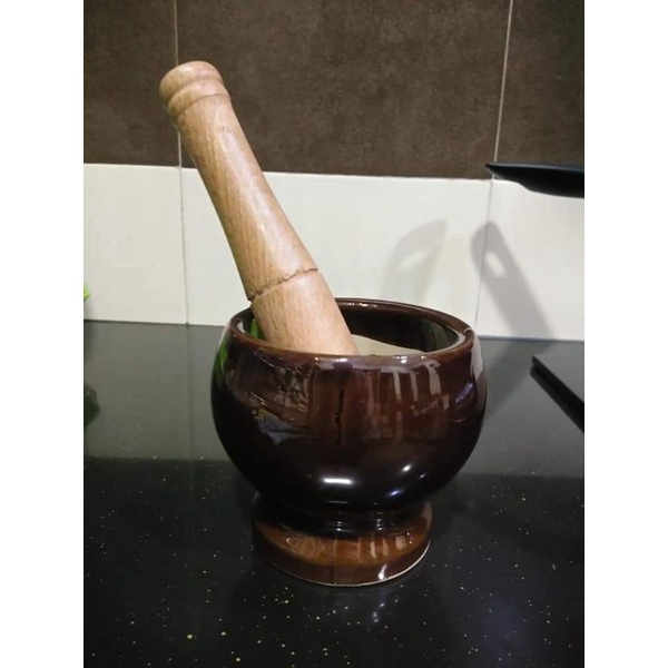 READY STOCK 💥 LESUNG BATU/ LESUNG SOMTAM / SAMBAL BELACAN/ PASU BUNGA ...