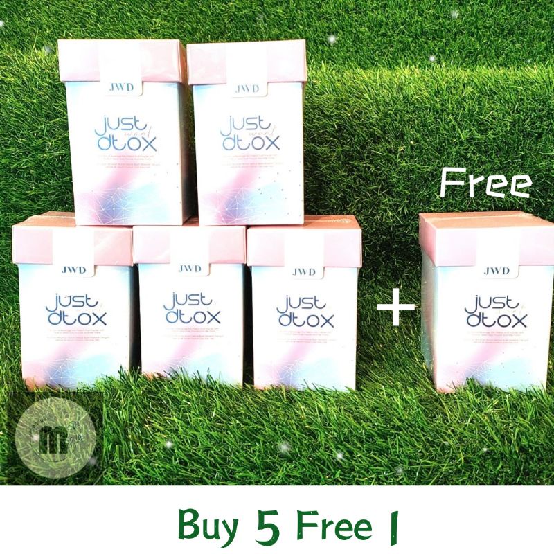 JWD JUST DTOX Buy 5 free 1 DETOX 排毒 Probiotics益生菌 Fiber纤維 Antioxidant抗 ...