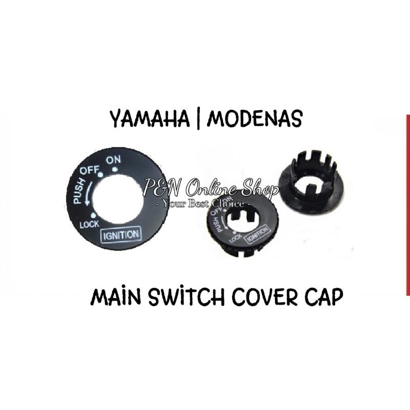 YAMAHA | MODENAS MAIN SWITCH COVER CAP | Shopee Malaysia