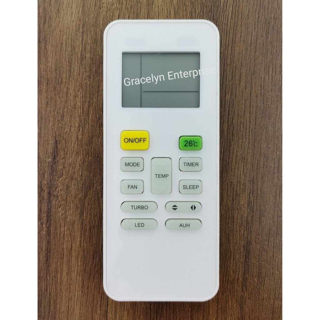MIDEA / TOPAIR / CARRIER Air Conditioner Aircond Remote Control ...