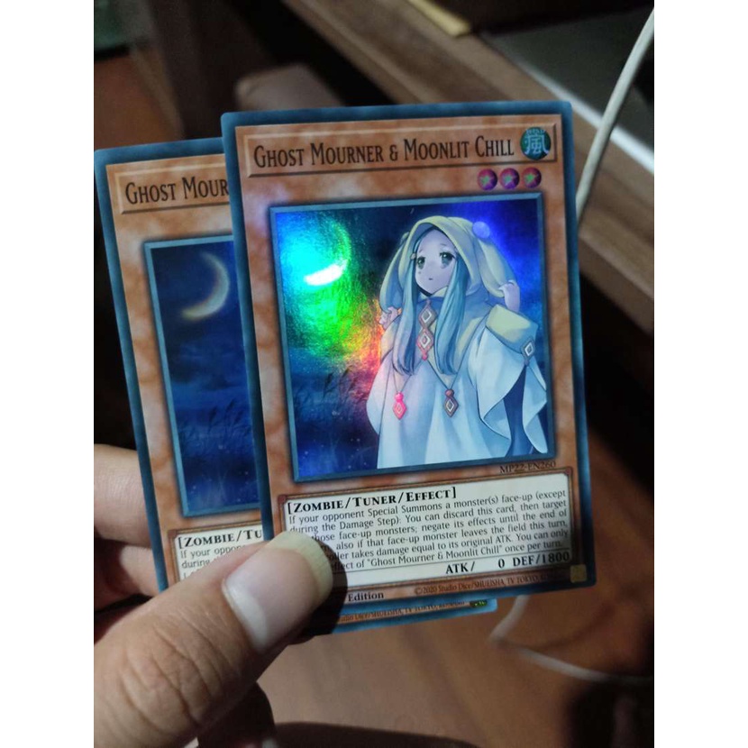 [Genuine Yugioh Card] Ghost Mourner & Moonlit Chill Ghost MP22-EN260 ...