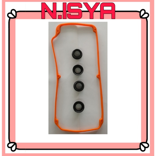 WK OEM Valve Cover Gasket (Silicone) with Plug Seal for Proton Wira 1.6 ...