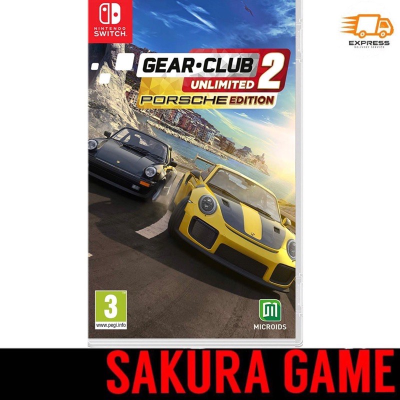 Nintendo Switch Gear Club Unlimited 2 Porsche Edition (EU)(English)(NEW ...