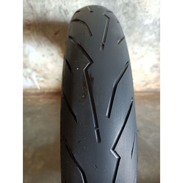Pirelli Diablo Rosso sport tires uk 80/90-14, second hand engraved ...