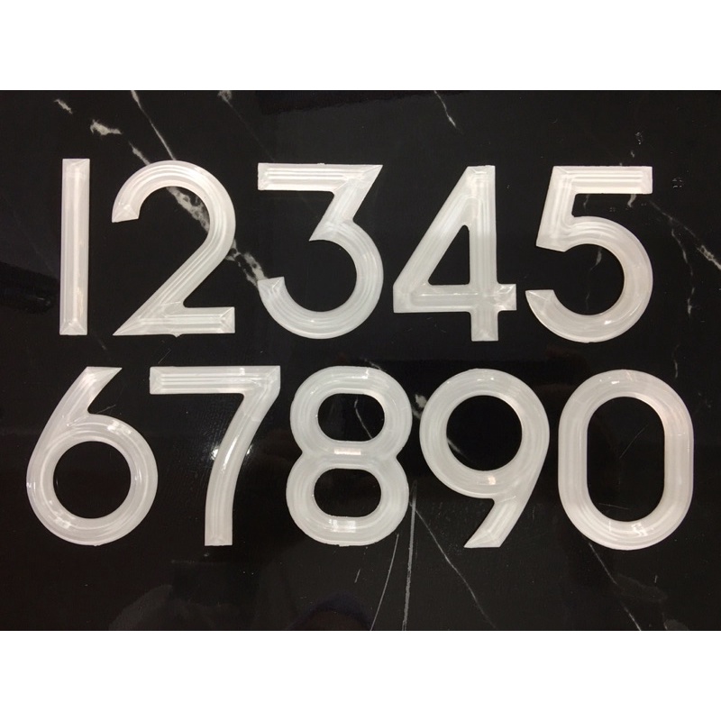 (AKW) White Crystal Car Number Plate Kristal Putih Nombor Plat Kereta ...