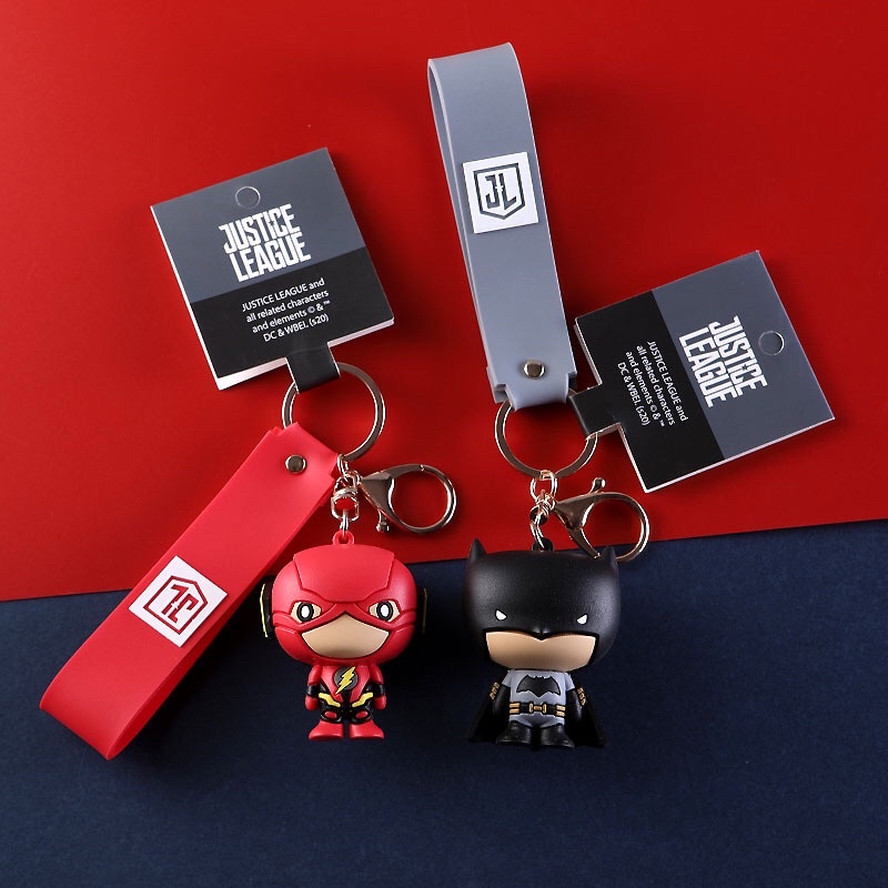 Cute marvel keychain/Justice league keychain/DC hero keychain/正义联盟英雄钥匙扣 ...