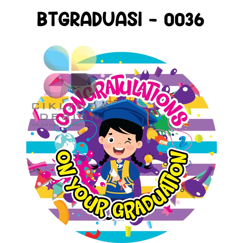 BUTTON BADGE KEYCHAIN - GRADUASI ATAU GRADUATION SEKOLAH | Shopee Malaysia