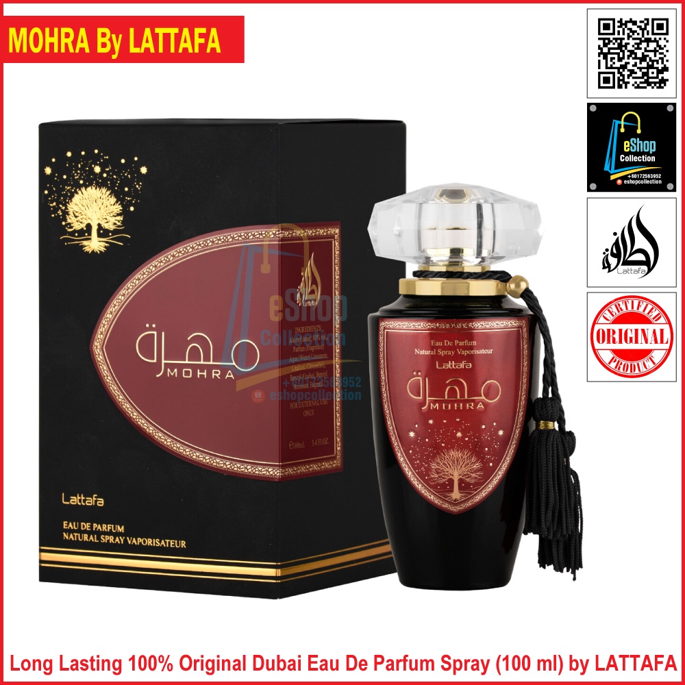 Mohra Spray Perfume By Lattafa 100ml Top Fragrance Original Dubai ...