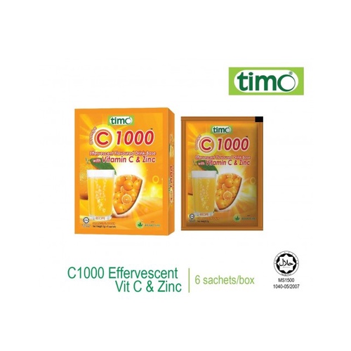 TIMO ORANGE C 1000 EFFERVESCENT FLAVOURS DRINK BASE WITH VITAMIN C ...