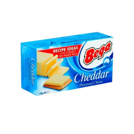HOF BEGA PROCESSED CHEDDAR BLOCK 250G. | Shopee Malaysia