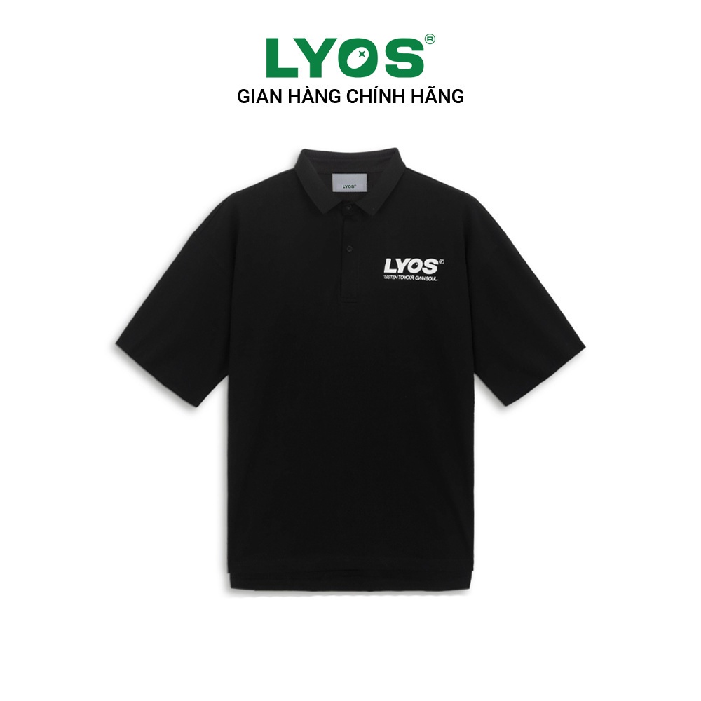 Polo LYOS Basic Shirt - Black | Shopee Malaysia