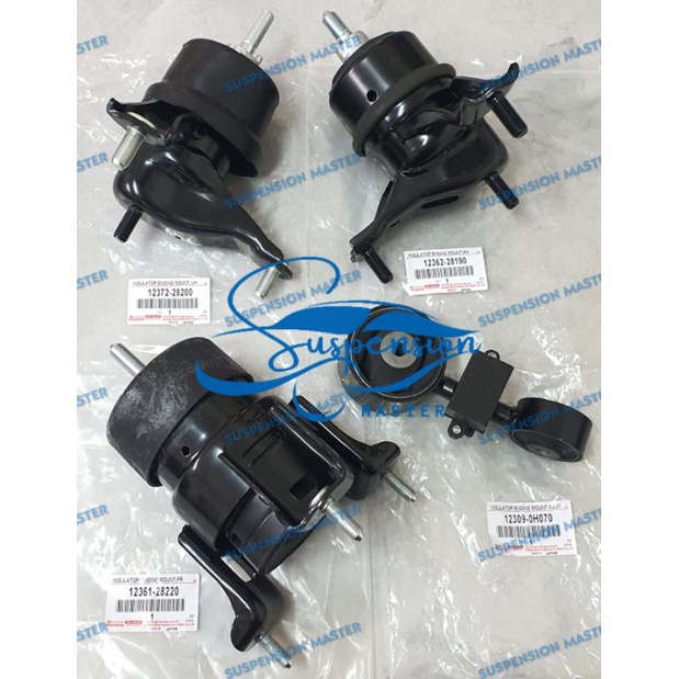 4 IN 1 SET - ENGINE MOUNTING - TOYOTA CAMRY 2006-2011 ACV40 2.4 ACV41 2 ...