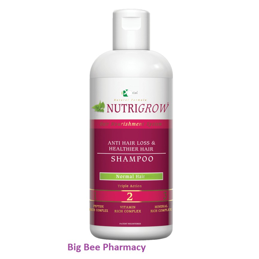 Nutrigrow Hair Shampoo Antihair Lost & Healthier Hair (Normal Hair ...