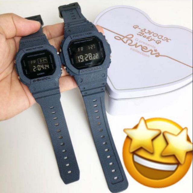 G shock watch couple set free ( box) | Shopee Malaysia