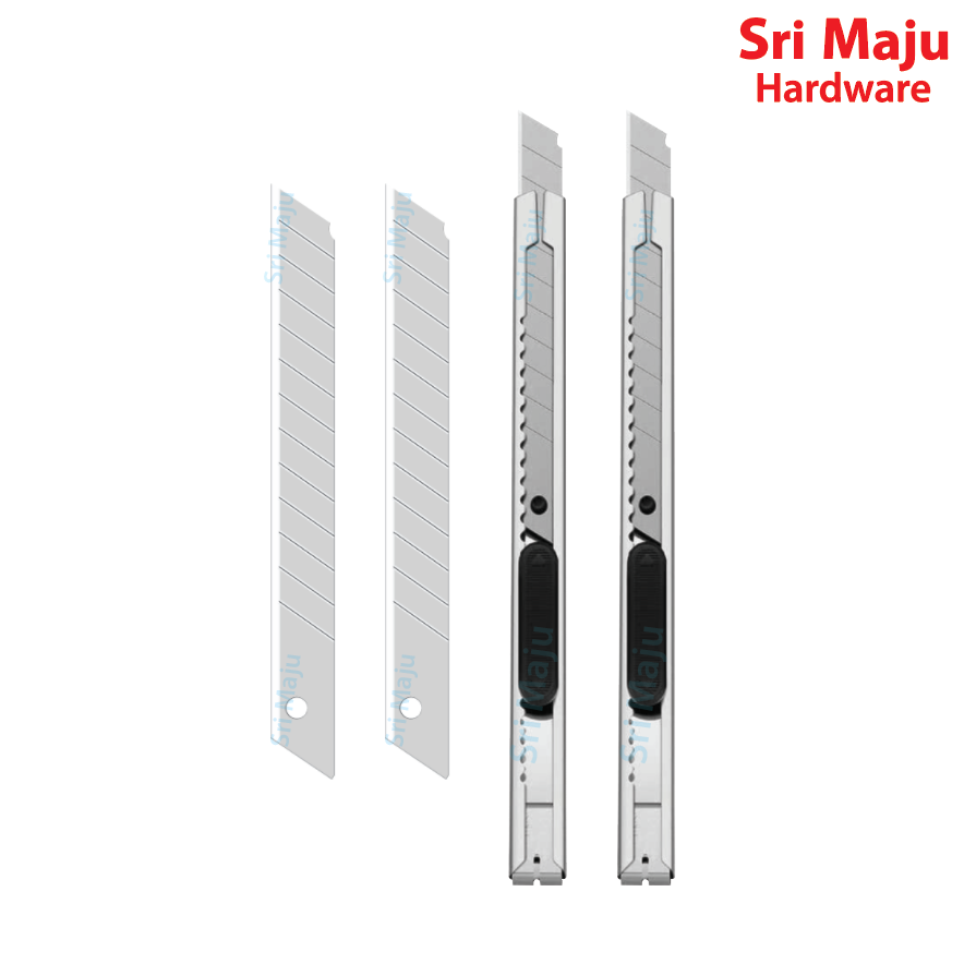 MAJU HCS-XF18 Metal Retractable Utility Hand Cutter Snap Off Knife ...