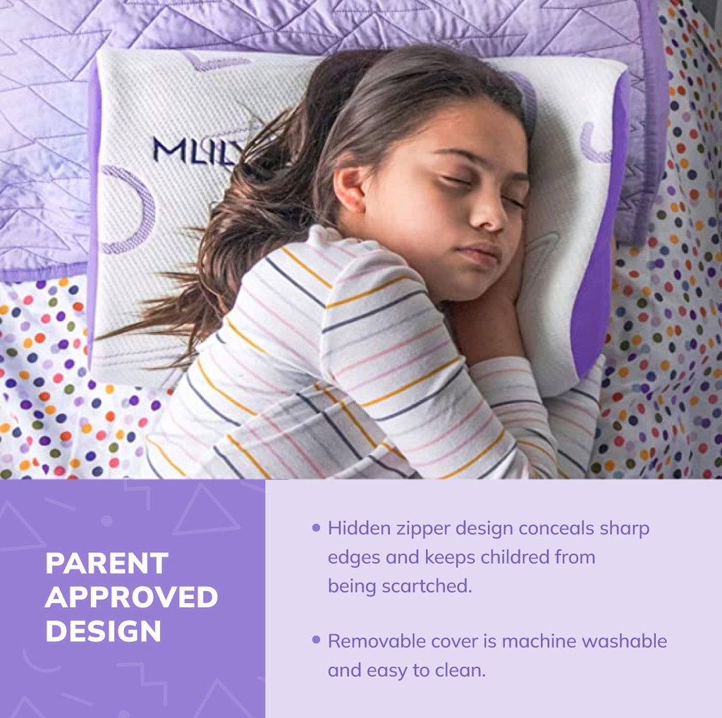 MLILY 3-in-1 JAMA Kids Adjustable Contour Memory Foam Pillow | Shopee ...