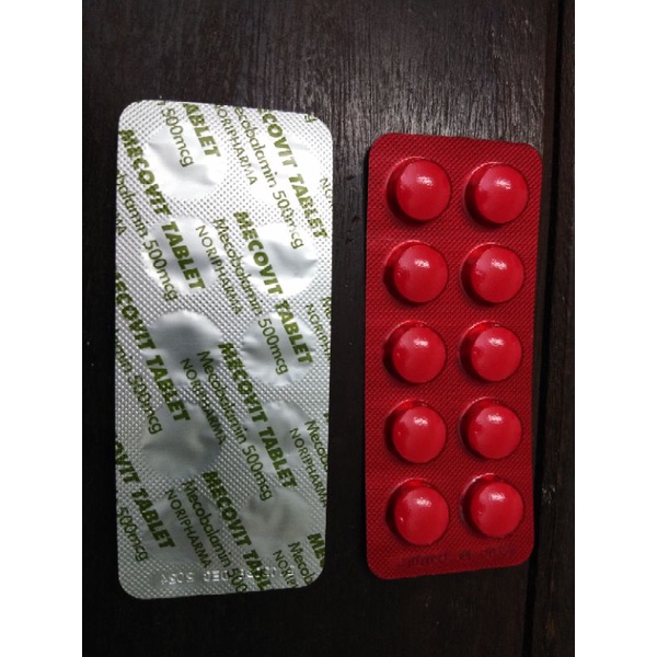 Mecovit Mecobalamin 500mcg 10's x 3 strips (Expiry 2026) | Shopee Malaysia