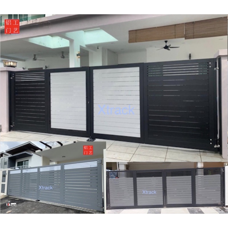 Full aluminium gate dealer price from rm4200 | Shopee Malaysia