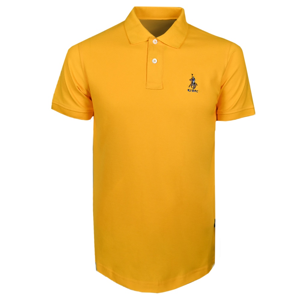 RCB Polo Club Men Yellow Short Sleeve Polo Shirt RMTS11517 | Shopee ...