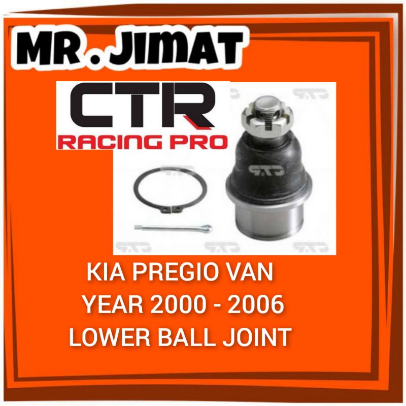 🔥(1PAIR 2PCS)KIA PREGIO VAN YEAR 2000 - 2006 LOWER BALL JOINT OEM 💯 ...