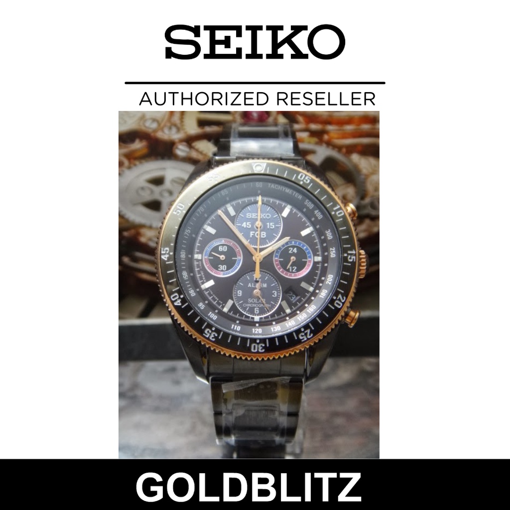 SEIKO SBDL017J Men's Analog Prospex Speedmaster FC Barcelona ...