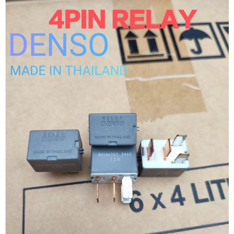 HEAD LAMP RELAY/POWER RELAY DENSO 4PIN | Shopee Malaysia