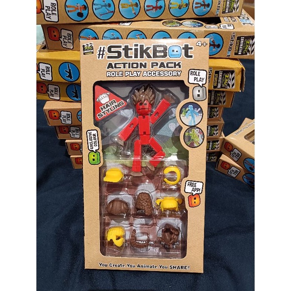 [RCL Toys] Ready Stock Stikbot Studio Kids Stop Motion Animation App ...