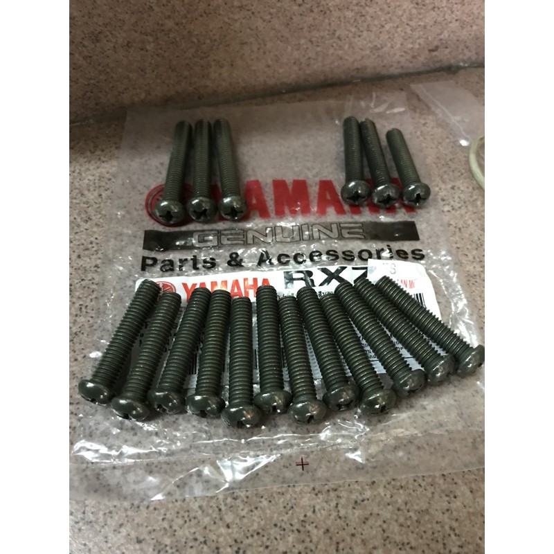 RXZ CLUTCH&MAGNET COVER SCREW SET | Shopee Malaysia