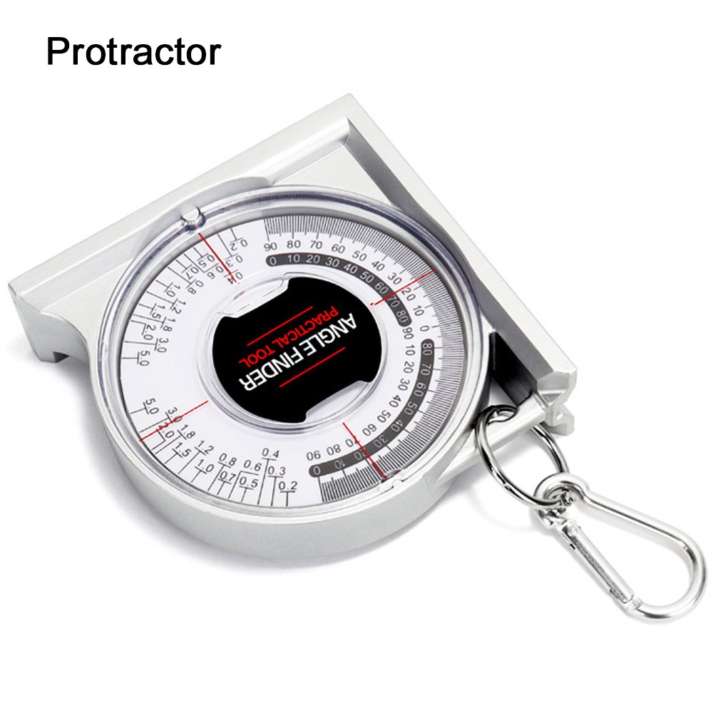 Dial Angle Finder Protractor Inclinometer Level Magnetism 0-180 Degree ...