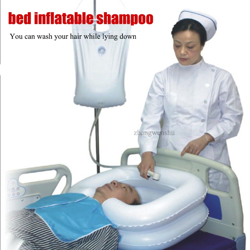 Bed shampoo basin Home care for paralyzed patients with bedridden wash ...
