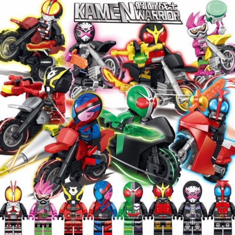 Kamen Rider Mini Action Figure Masked Rider LEGO Version 💢 READY STOCK ...