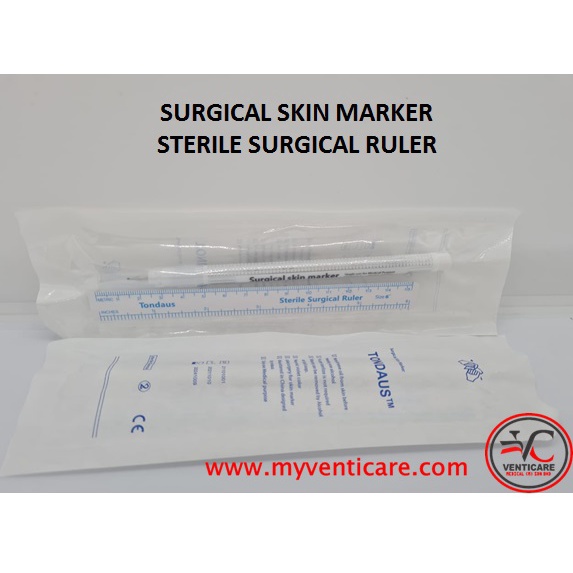 SURGICAL SKIN MARKER & RULER (STERILE) | Shopee Malaysia
