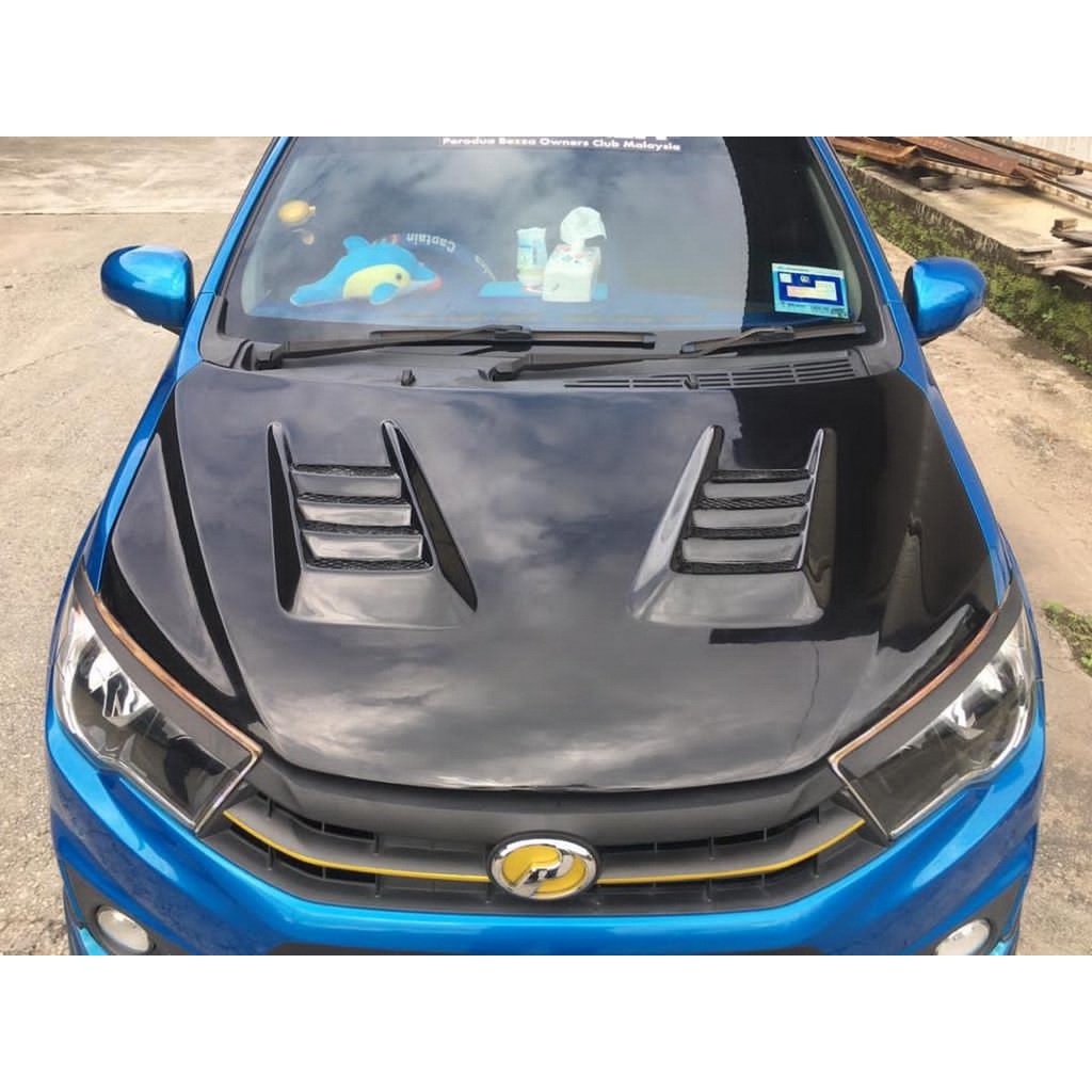 PERODUA BEZZA 2016 - 2020 ( JS RACING ) FRONT BONET WITH 2K COLOR PAINT ...