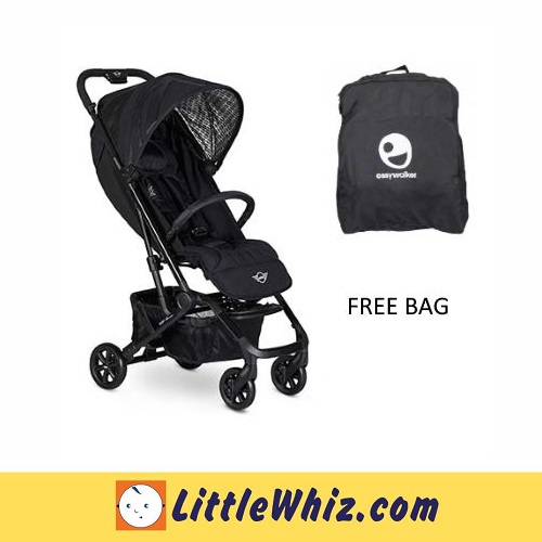 EasyWalker: MINI XS Stroller - OXFORD BLACK | Shopee Malaysia