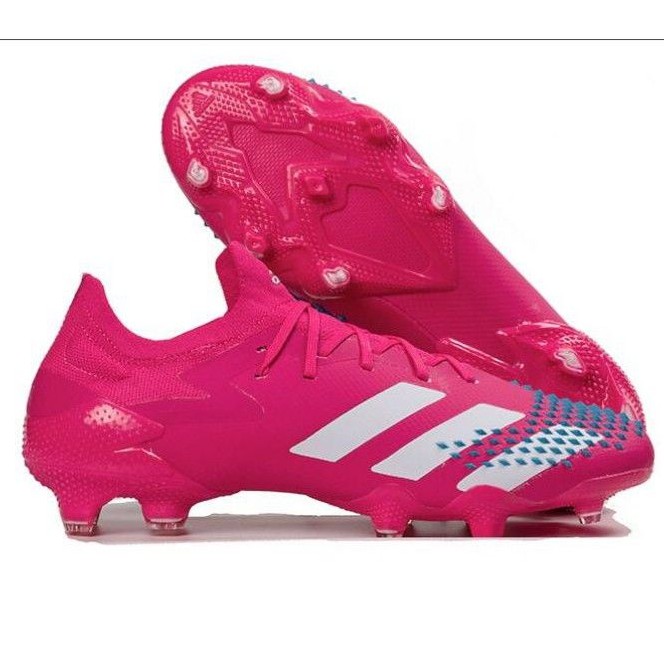 Adidas predator mutator 20.1 low pink FG. Soccer Shoes | Shopee Malaysia