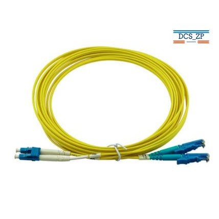 1M-3M E2000/UPC to LC/UPC SM OS1 Duplex Fiber Optic Patch Cord Cable ...