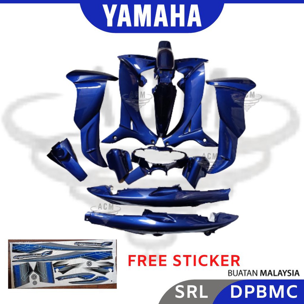 YAMAHA SRL110 Lagenda Body Cover Set Coverset Bodyset Body Kit Color ...