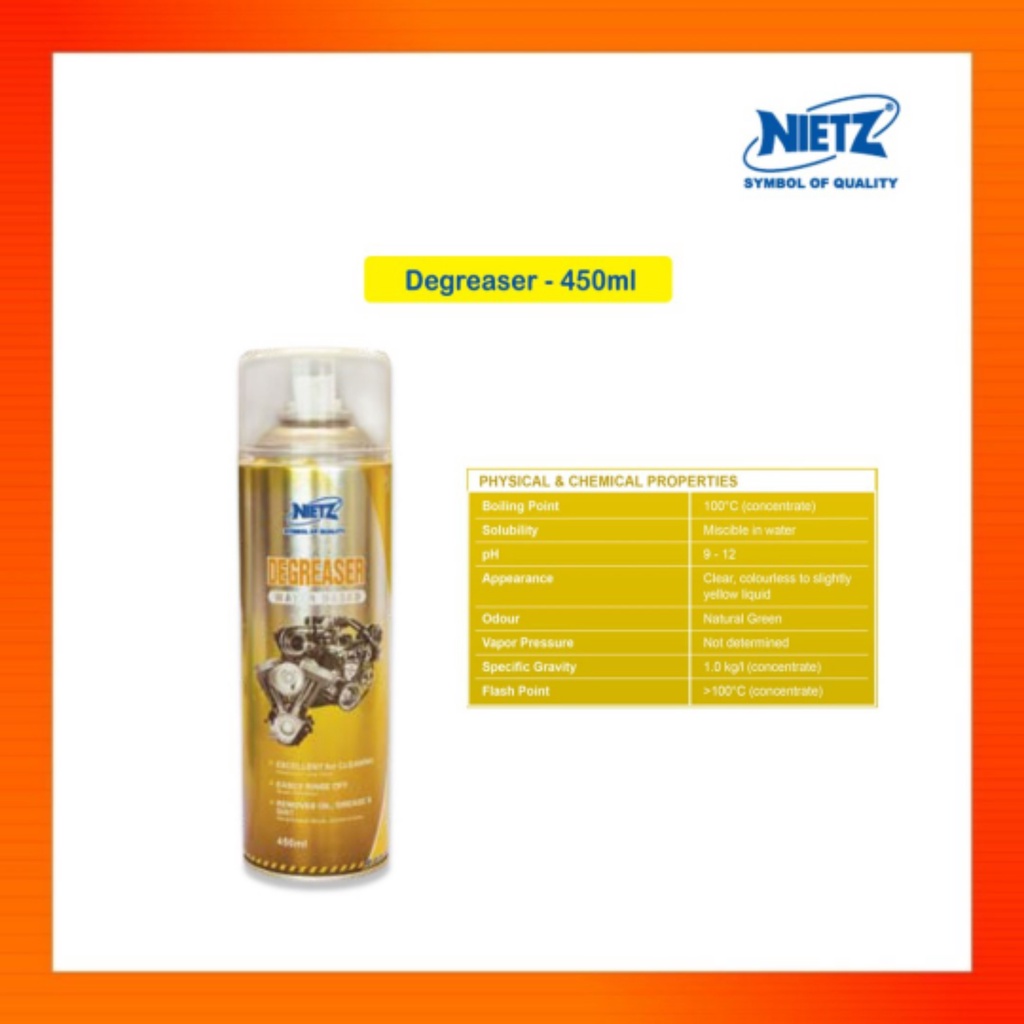 NIETZ AIR-COND CLEANER / CONTACT CLEANER / DEGREASER / GREASE ...