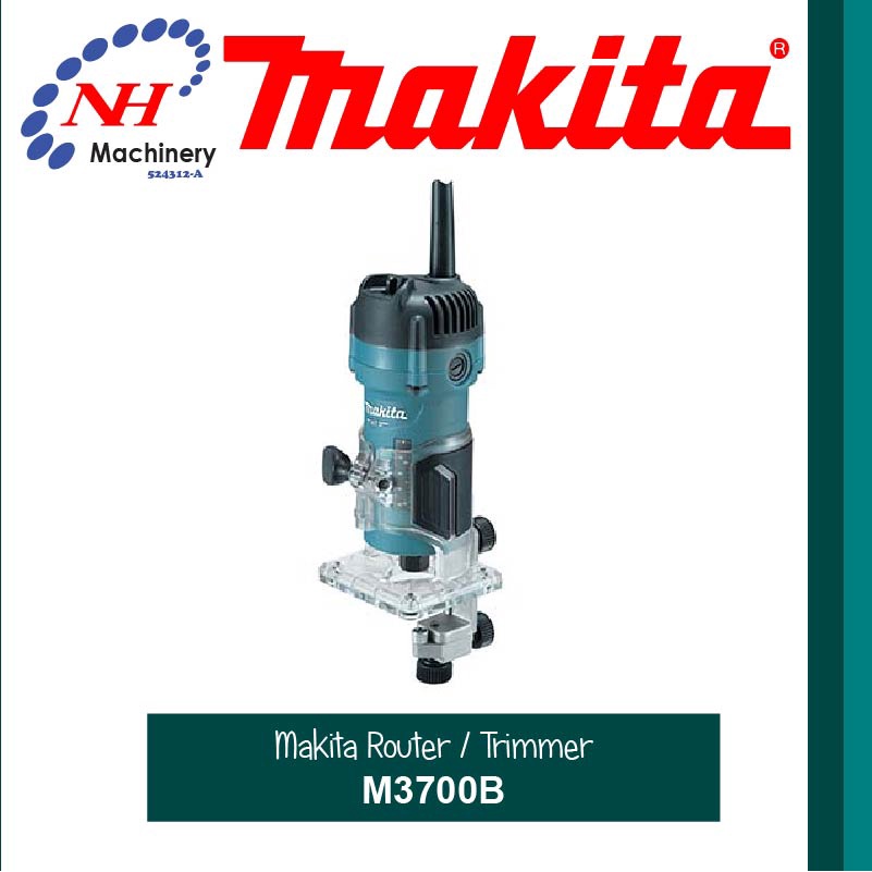 Makita M3700B - Router / Trimmer | Shopee Malaysia
