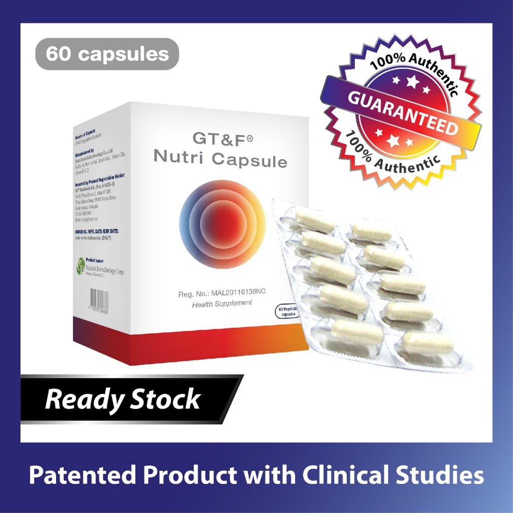 GTF Nutri Capsule Patented Chromium for better glucose metabolism ...