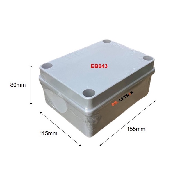 Weatherproof IP56 Enclosure Box / Junction Box / PVC Electrical Box ...
