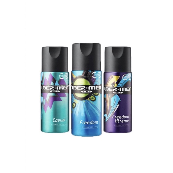 Ubermen Deodorant Body Spray Style 125ml | Shopee Malaysia