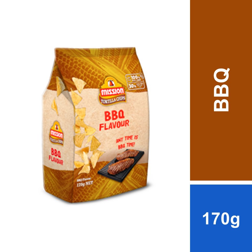 Mission Tortilla Chips Bbq 170g | Shopee Malaysia